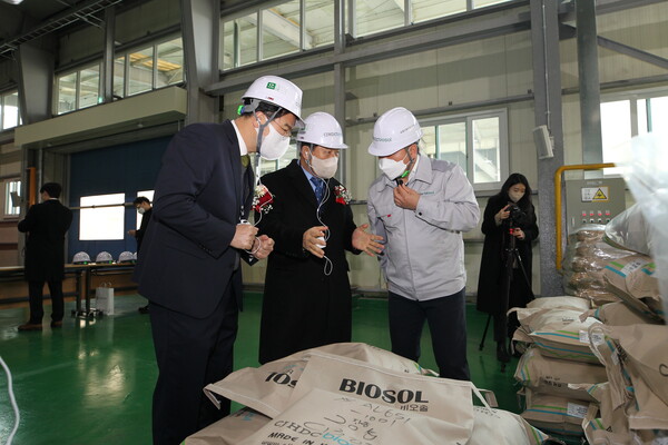 CJ HDC 비오솔 진천공장 준공… 240억원 투입